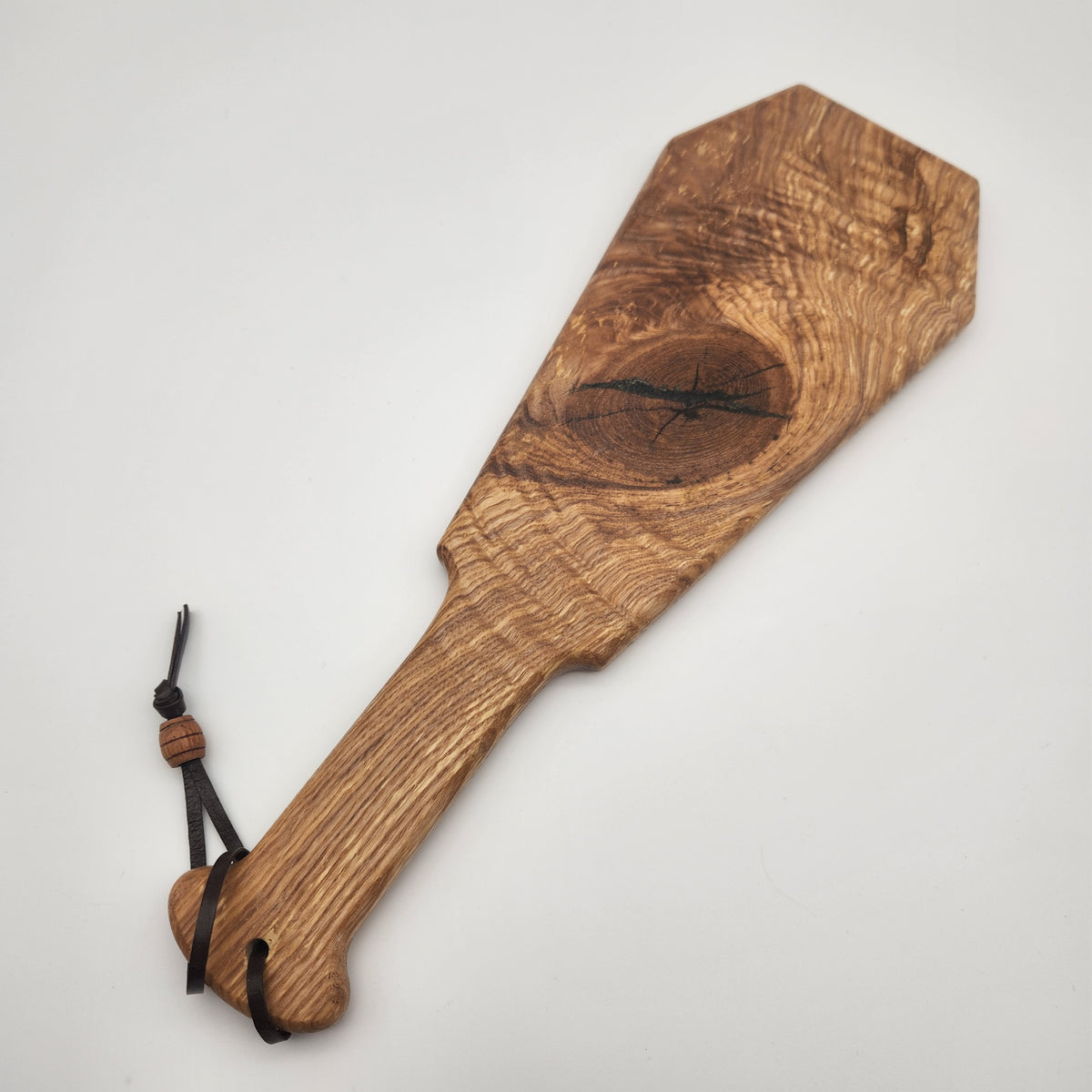 Ash coffin pattern paddle – Northman Woodworks