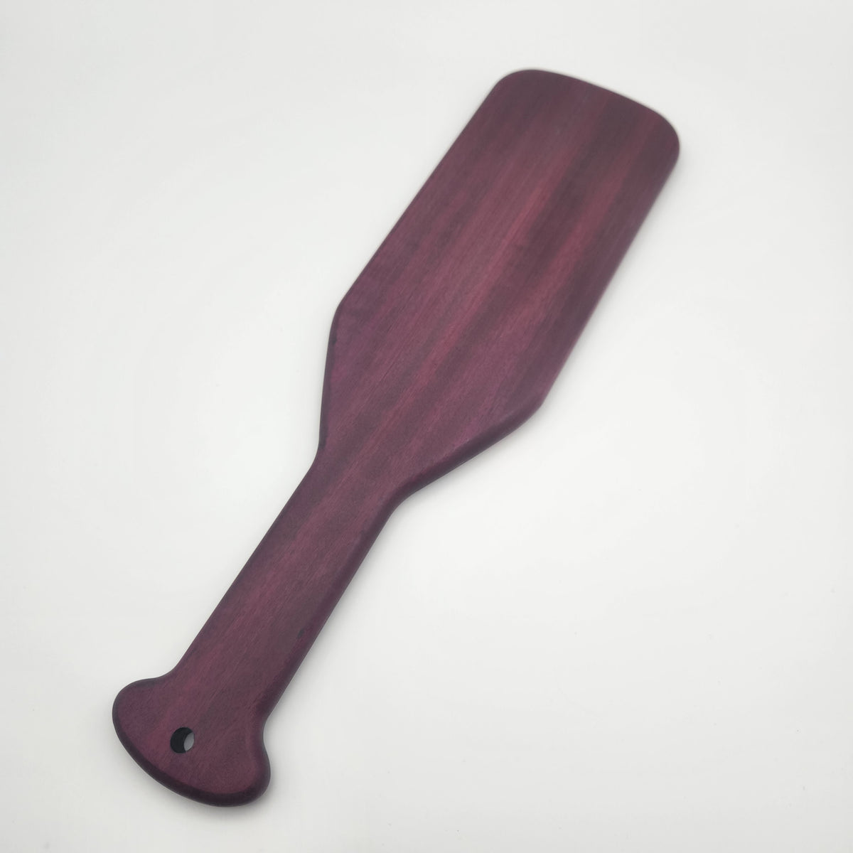 Purpleheart paddle with padauk heart inlay – Northman Woodworks